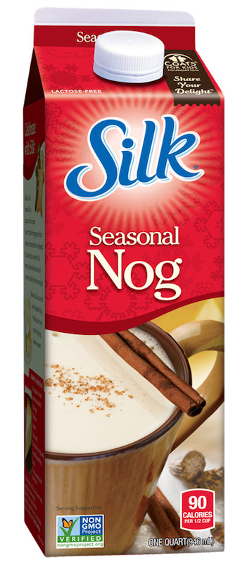 Recipes for free: Silk Nog vegan smoothie - The Gluten Free Chef