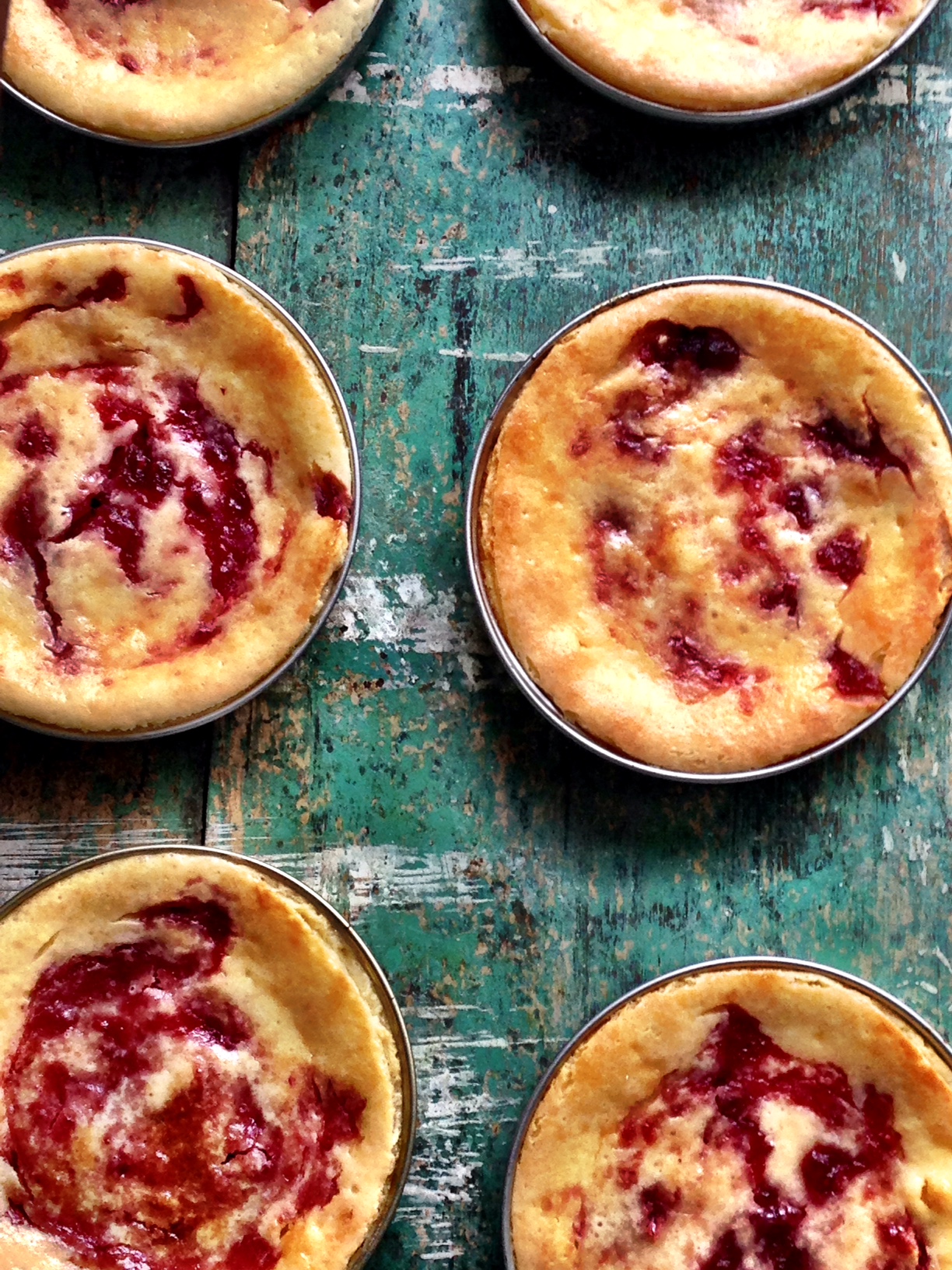 Mini Cranberry Cheesecake Tarts I – theglutenfreechef